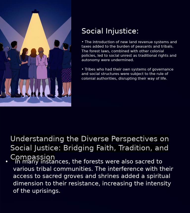Social Injustice and Tribal Resistance | PDF
