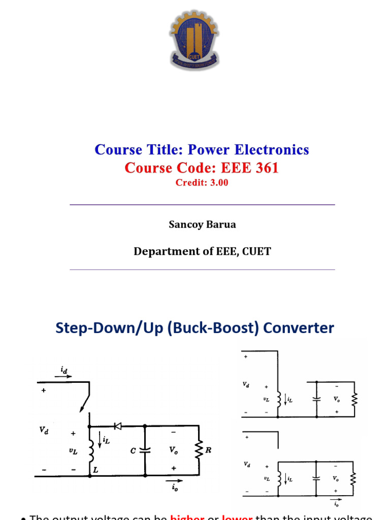 DC-DC Converter Overview and Analysis | PDF