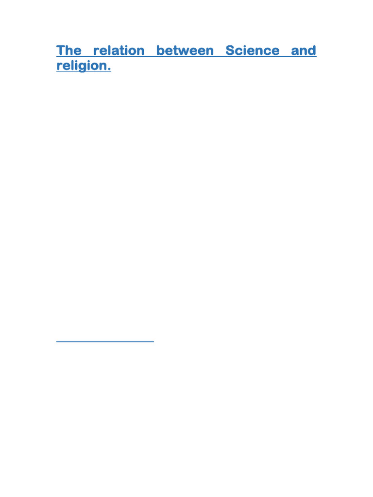 Victorian Science vs. Religion Dynamics | PDF | God | Creationism
