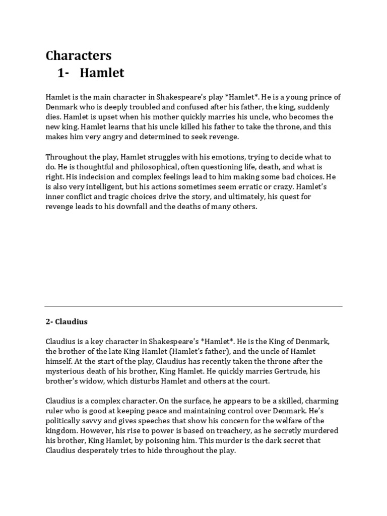 Hamlet | PDF | Hamlet
