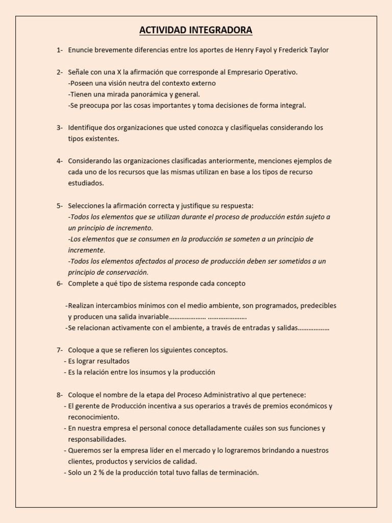 Actividad Integradora | PDF