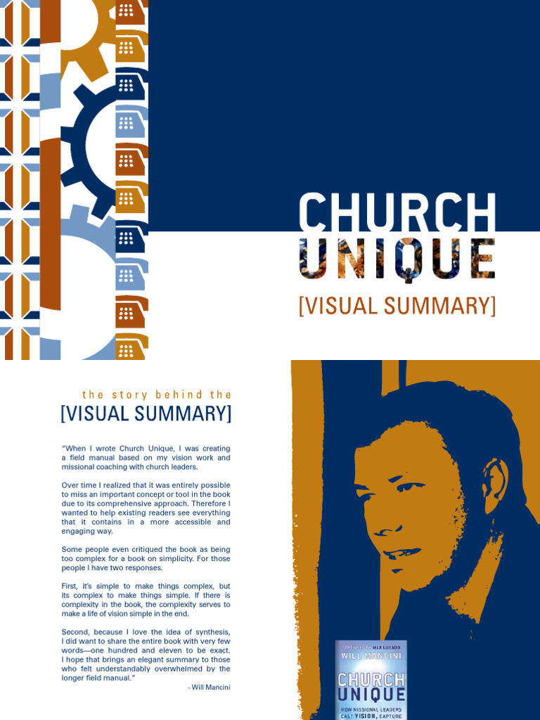 Church Unique Visual Summary | PDF | Glory (Religion) | Disciple ...