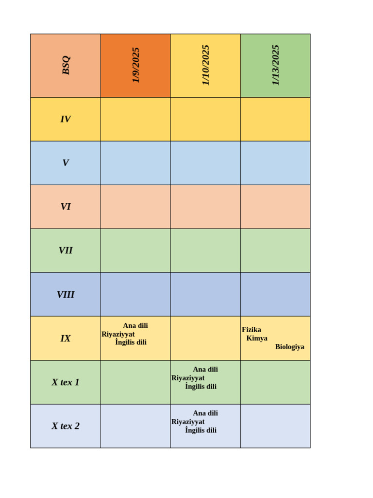 BSQ CEDVELI 2025 Yeni | PDF