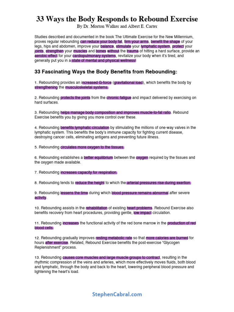 Body Response | PDF | Heart | Human Body