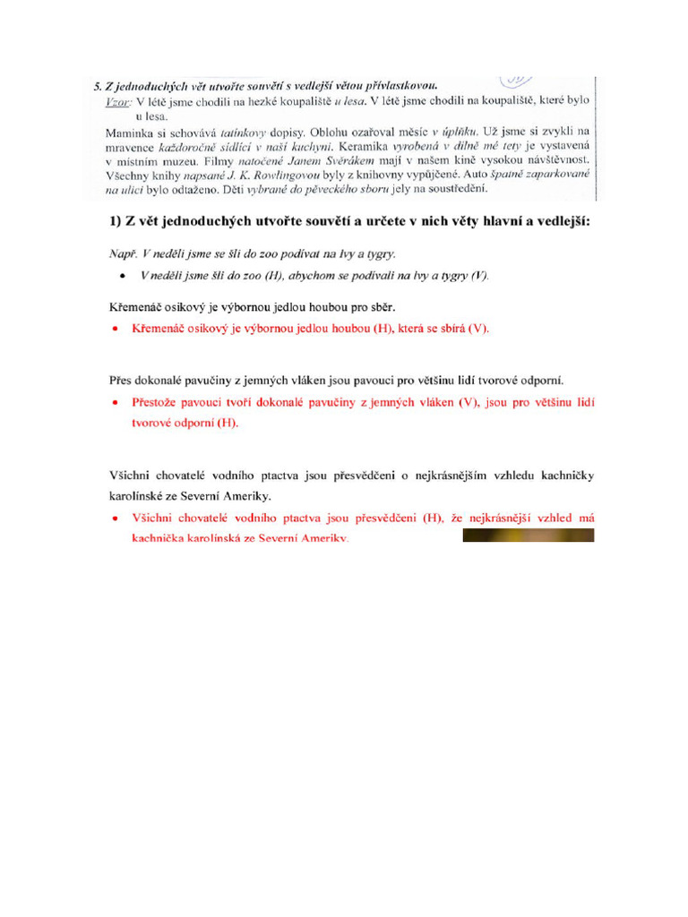 Veta Jednoducha V Souveti | PDF