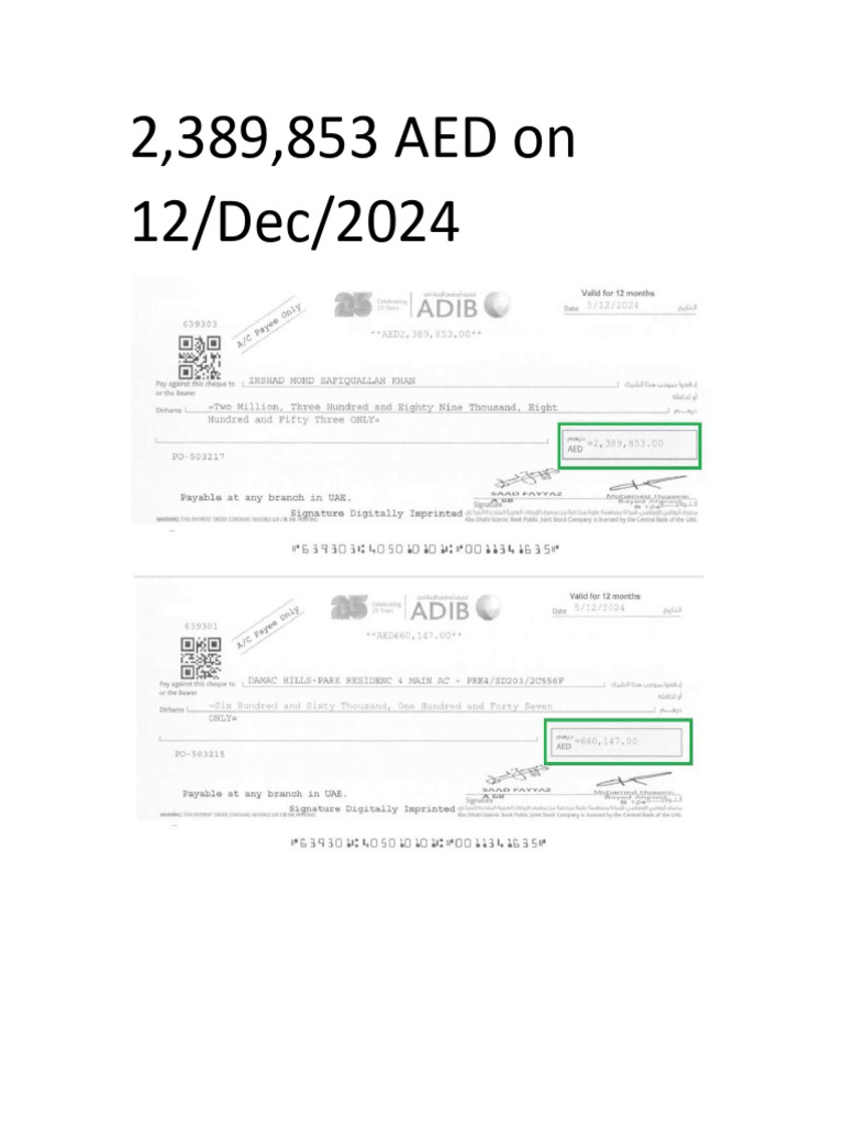 Summary of Transactions in Damac Hills | PDF