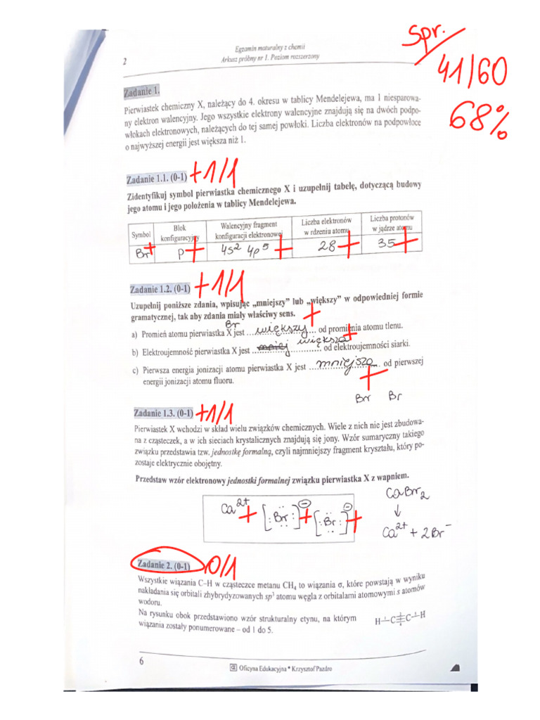 Arkusz 1 Zestaw 5 Kaznowski | PDF