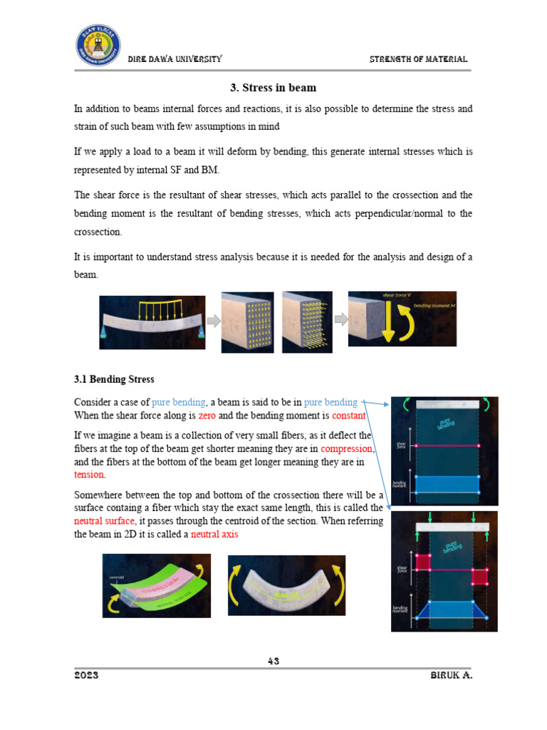 Chapter 3 | PDF | Bending | Beam (Structure)