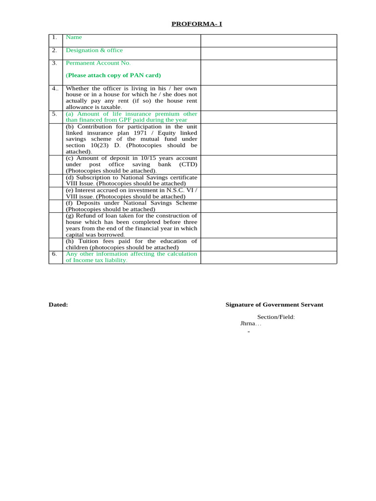 Income Tax Computation Proforma 2024-25 | PDF | Tax Refund | Taxes