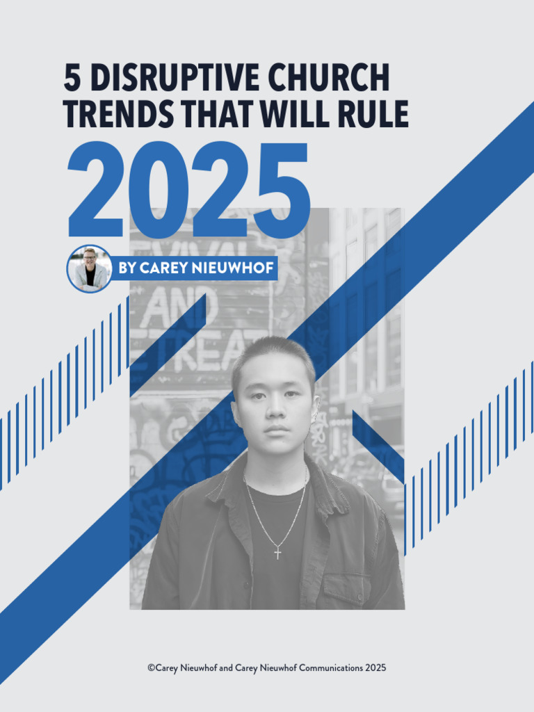 5 Disruptive Church Trends That Will Rule 2025 Leader Guide | PDF ...
