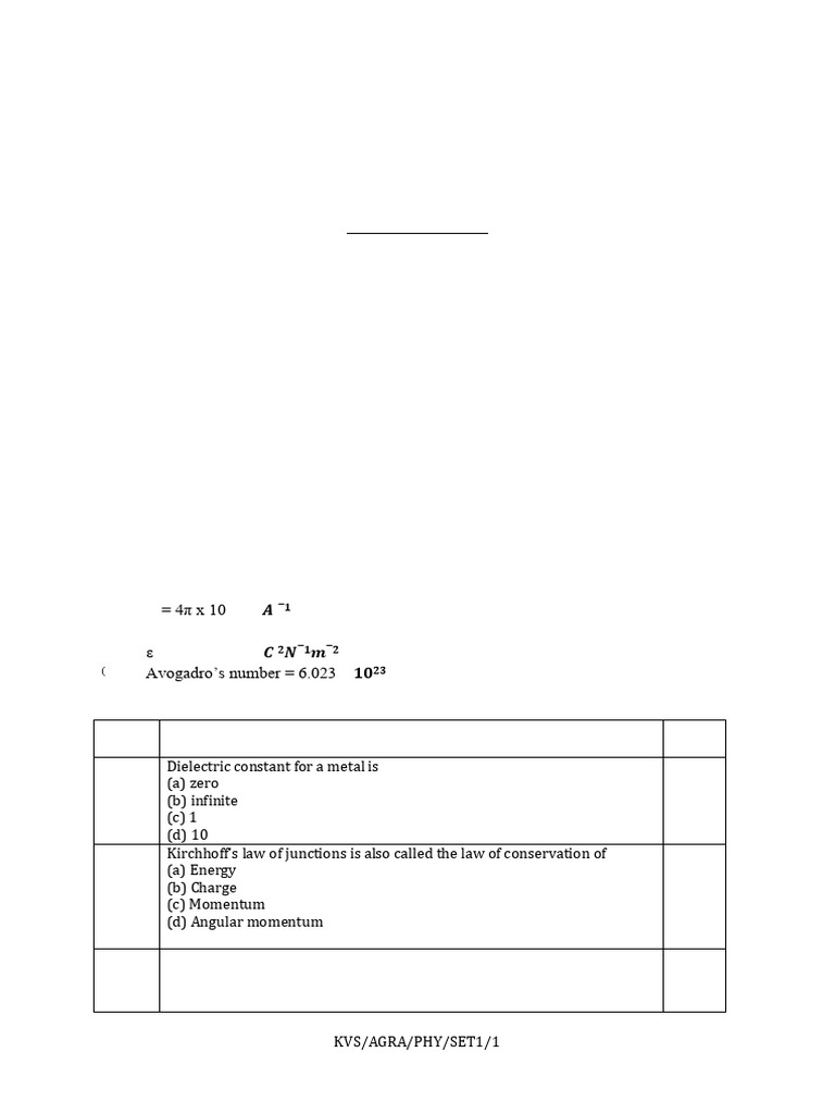 PB QP 24-25 SET-3 | PDF | Physical Phenomena | Theoretical Physics