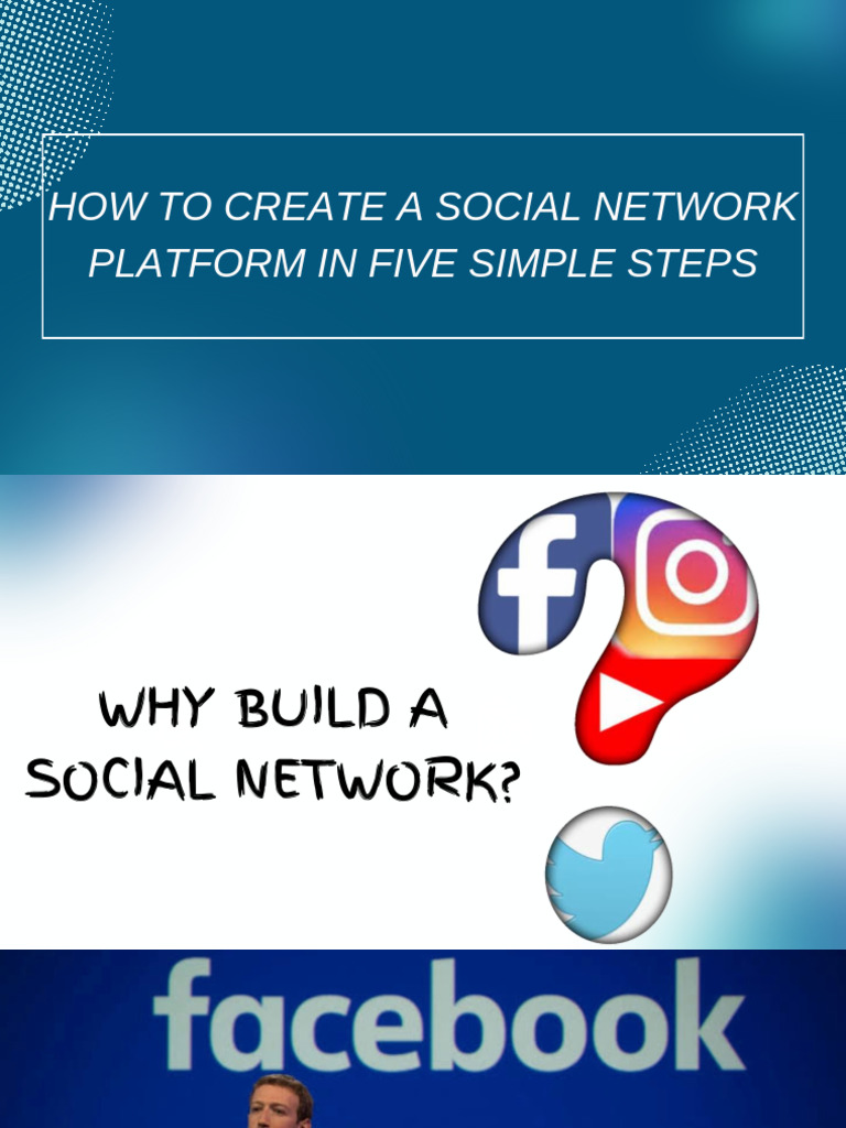 Build a Social Network in 5 Steps | PDF | Social Media | Popular ...