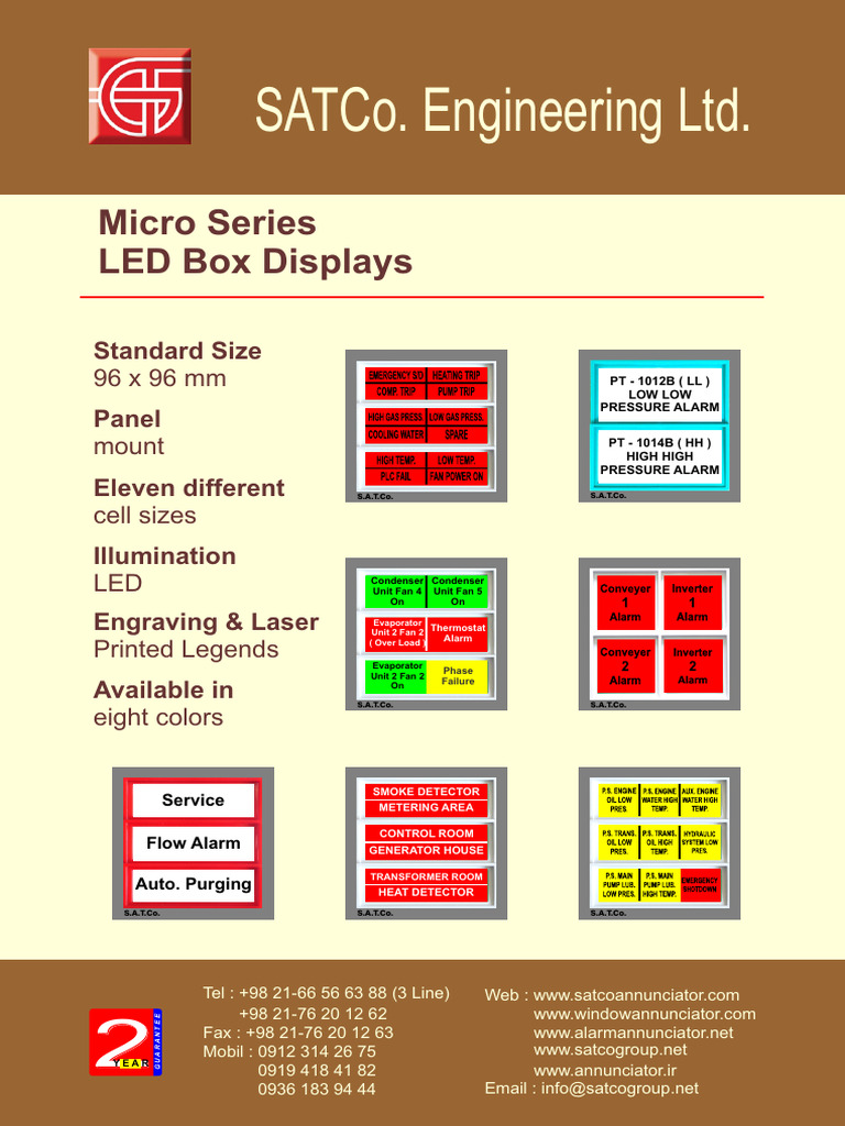Micro Series LED Boxes | PDF | Light Emitting Diode | Color