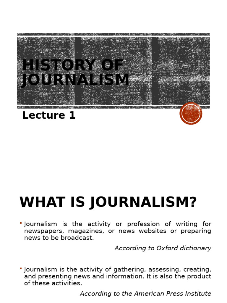 Evolution of Journalism Through History | PDF | Watergate Scandal ...