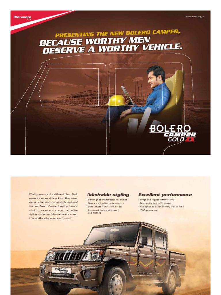 Bolero Camper Gold | PDF