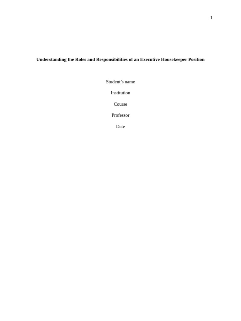 Understanding the Roles and Responsibilities of an Executive ...