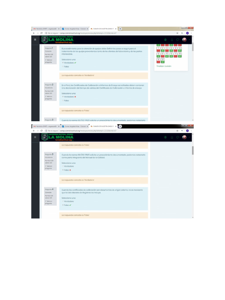 PANTALLAZO DE EXAMEN INDUCCIÓN | PDF