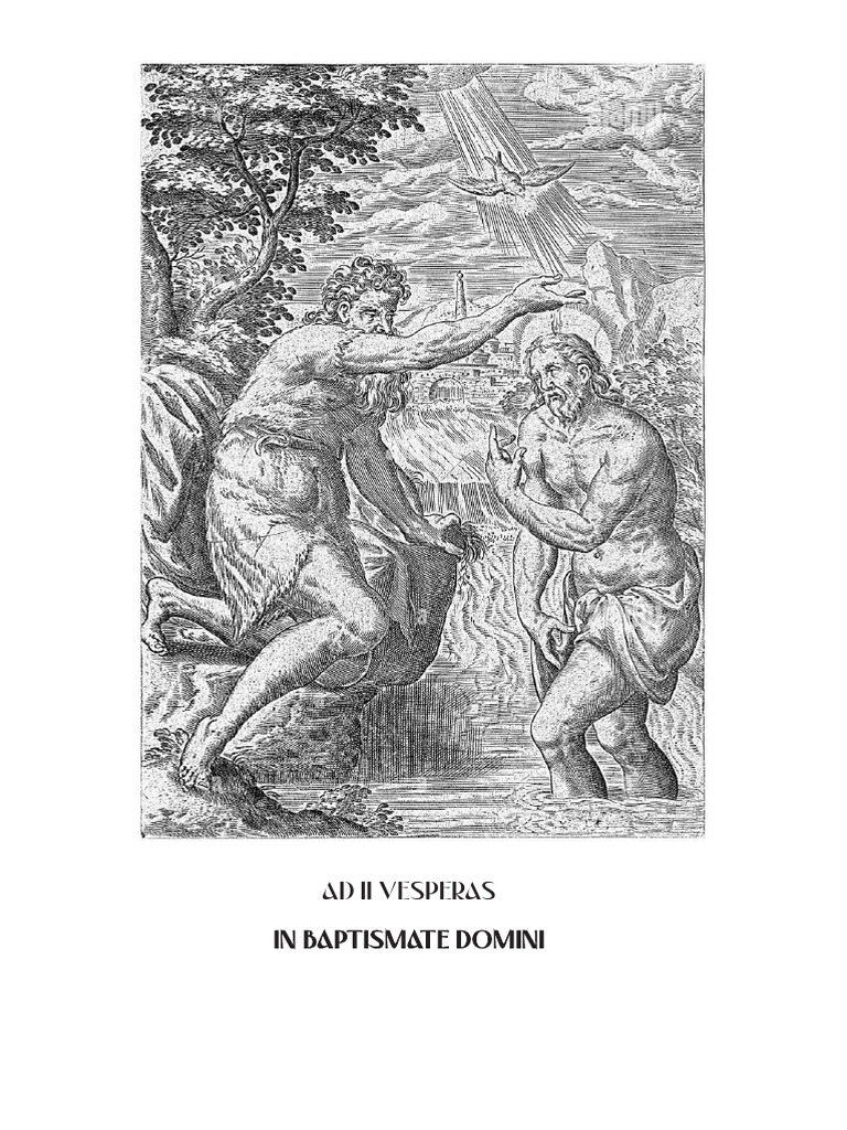 Battesimo del Signore AD II VESPERAS | PDF