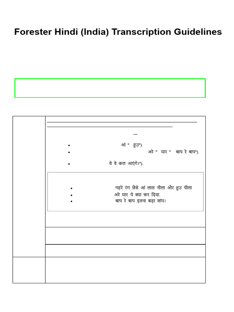 Transcription Guidelines | PDF | Linguistics | Human Communication