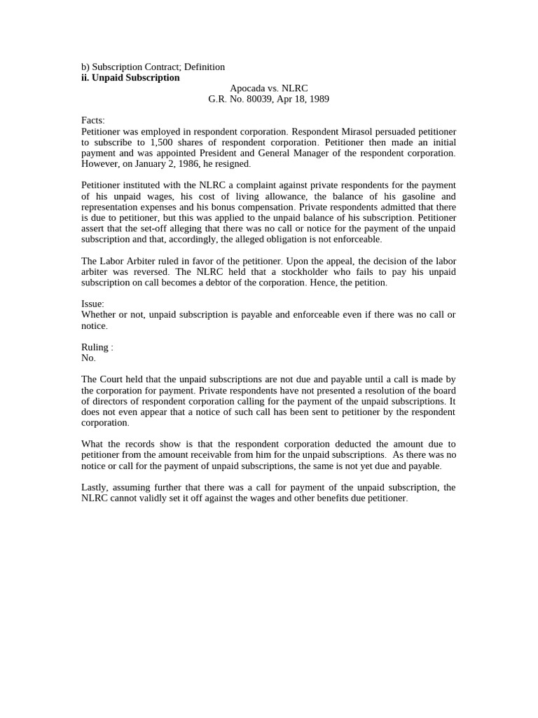 Apocada Vs NLRC | PDF