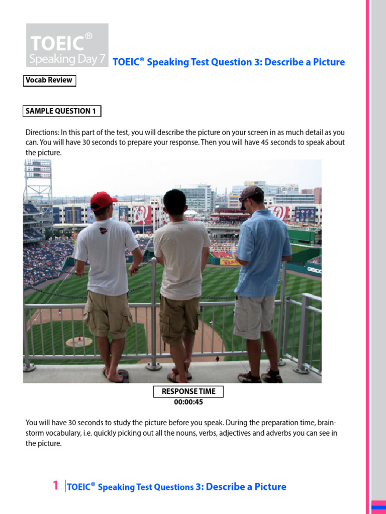 Qqe Toeic Speaking Student's Book Week 1 Day 7 | PDF | Adverb | Languages