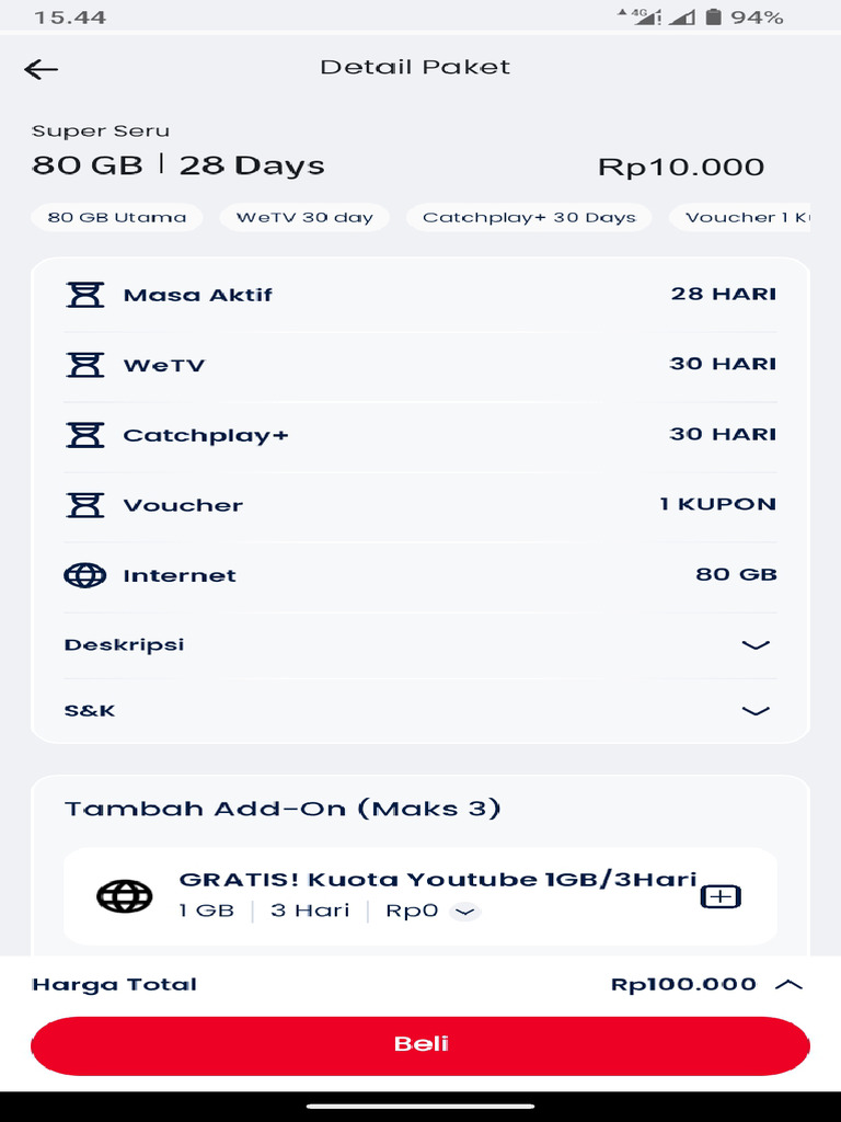 harga kuota murah | PDF