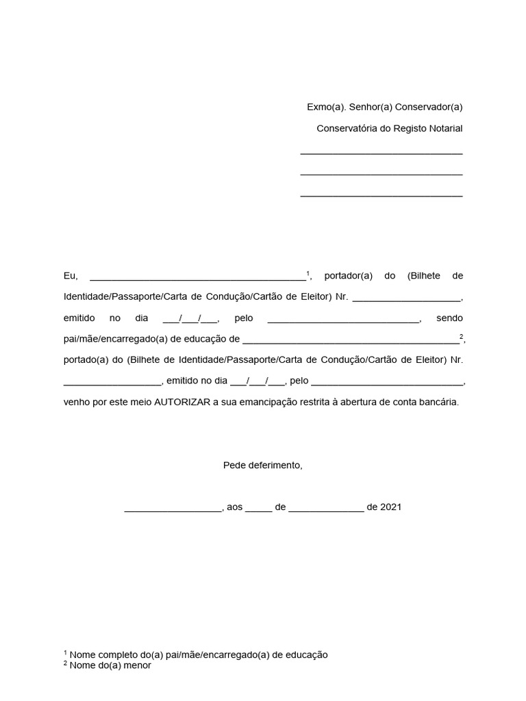 Termo de Autorizado | PDF