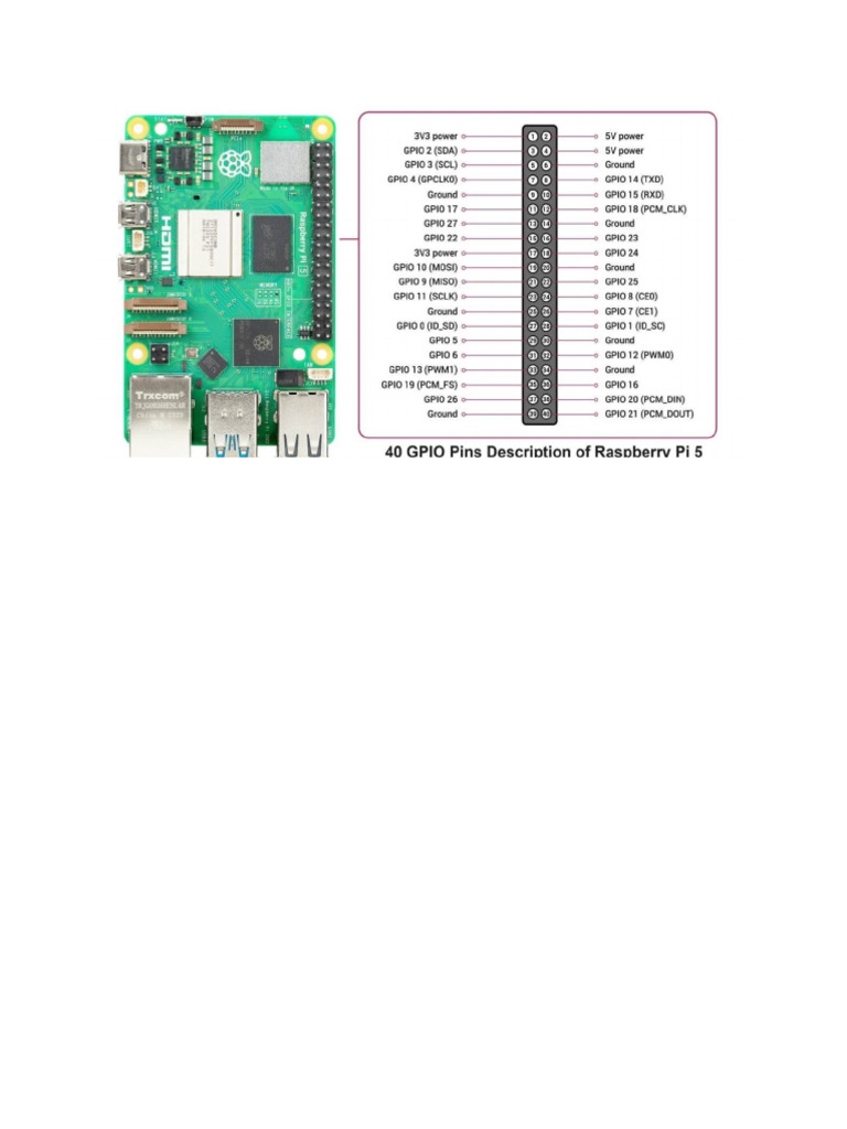 Raspi 5 Pinout | PDF