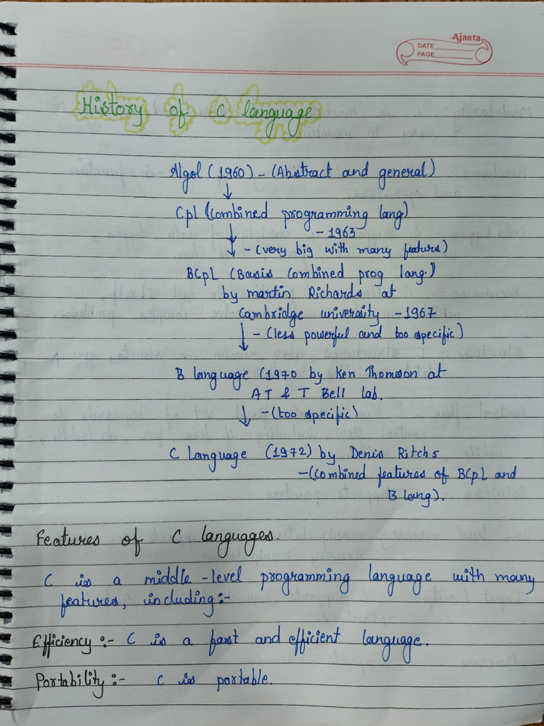 C Notes | PDF