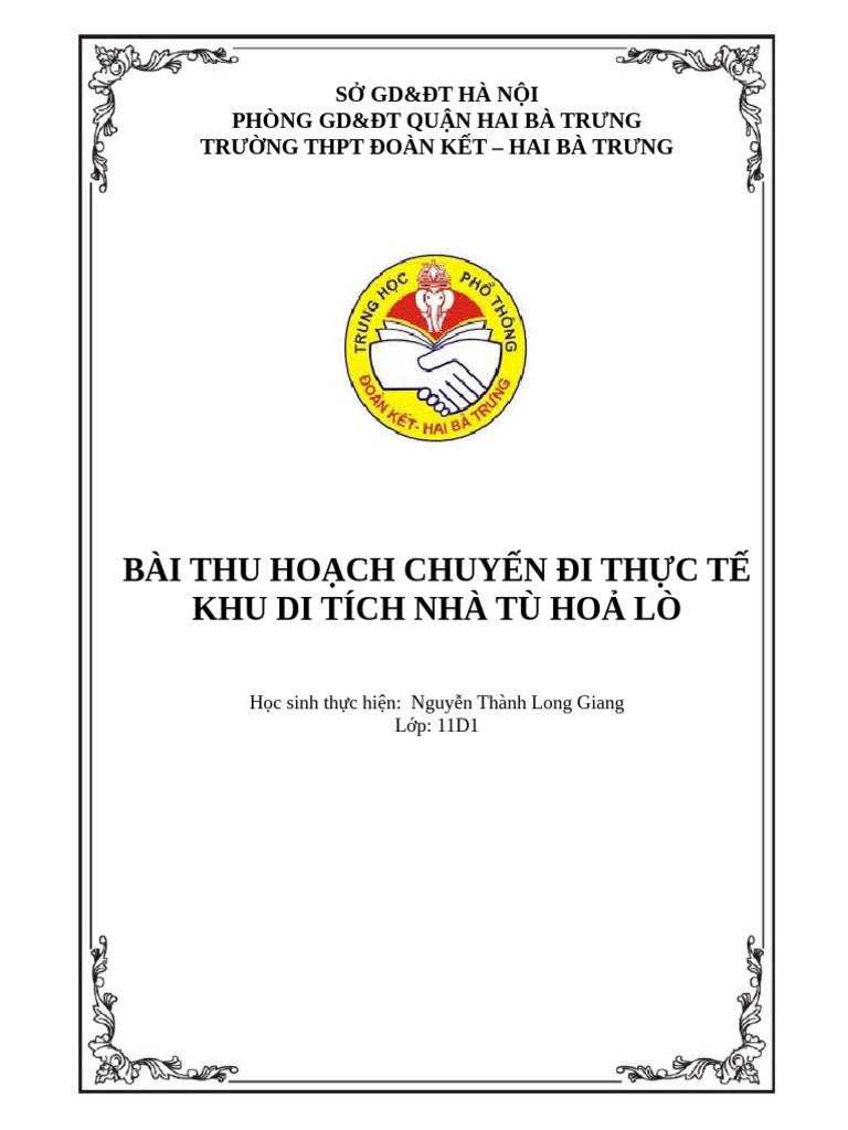 Bài Thu Ho CH | PDF