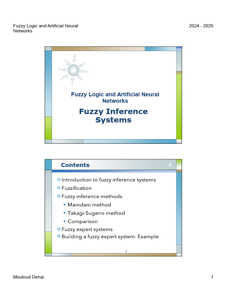 Lecture 2 | PDF | Fuzzy Logic | Artificial Intelligence