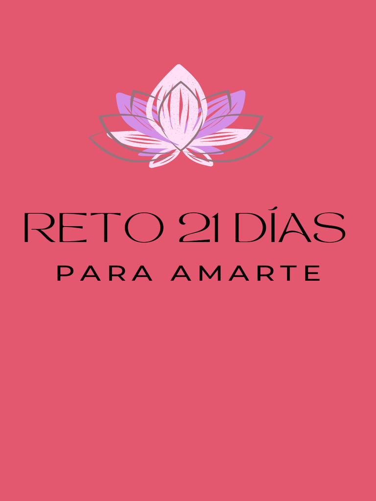 Reto 21 Dias para Amarte ? - 20241015 - 000051 - 0000 | PDF | Autoestima