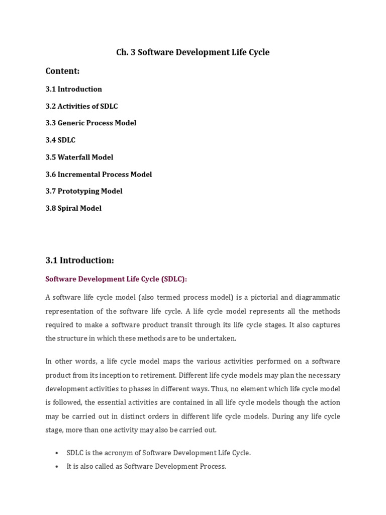Overview of ISO 12207 SDLC Models | PDF | Software Prototyping ...