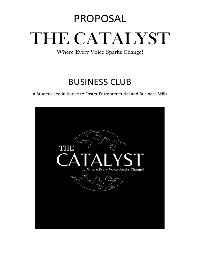 PROPOSAL | PDF | Mentorship | Entrepreneurship