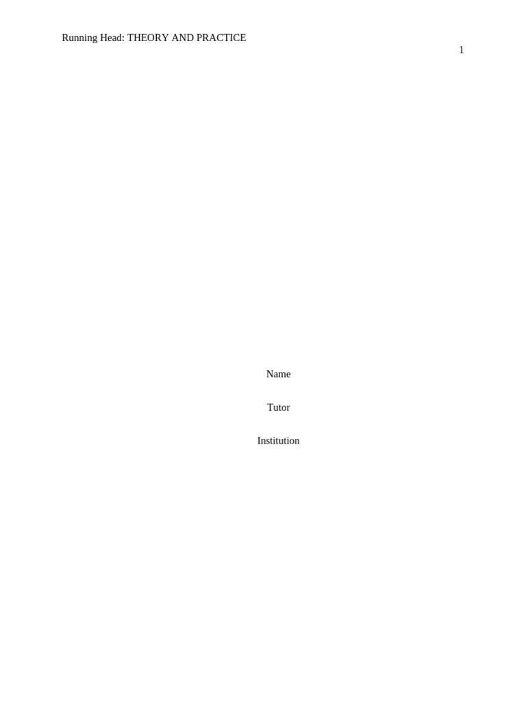 Theory and Practice | PDF | Science | Reason