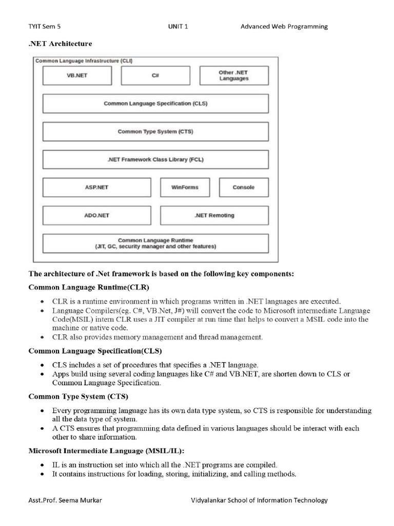 AWP UNIT_1 Student Notes | PDF