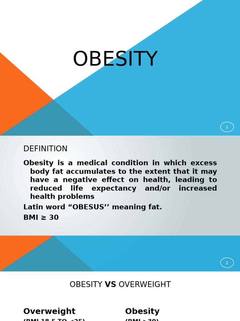 Obesity | PDF | Obesity | Body Mass Index