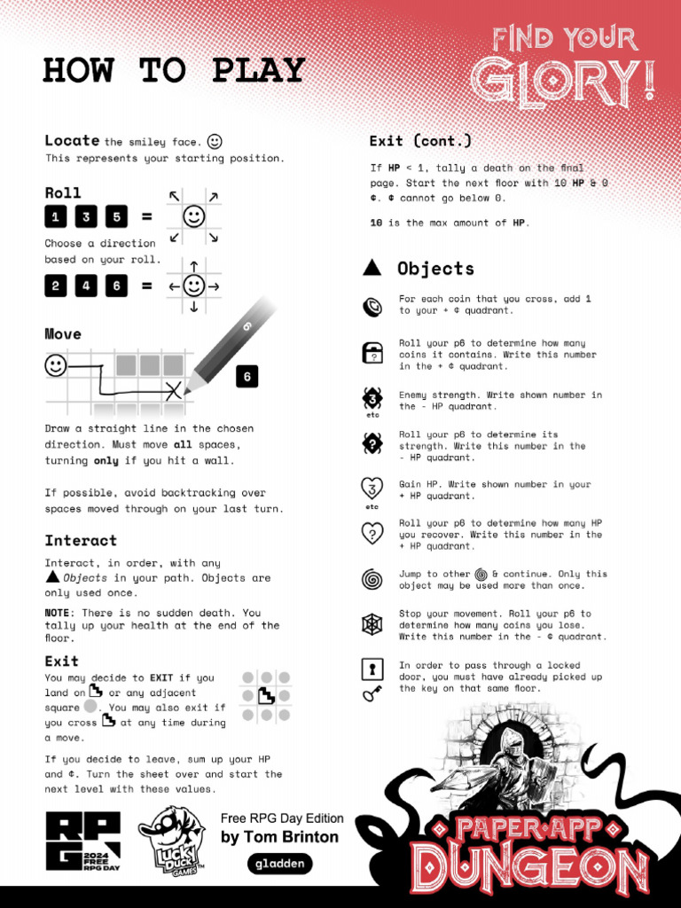 How To Play Paper Apps Dungeon | PDF