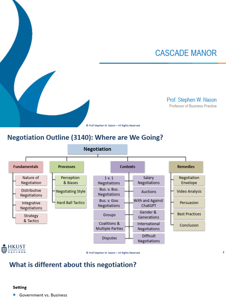 13 cascade 25 stu | PDF | Negotiation | Taxes