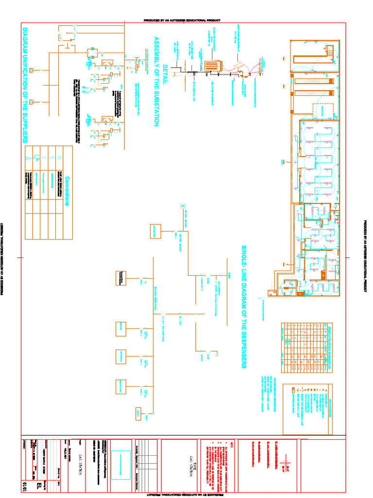 Gas Station Project9 (DWG) - Recover - Recover-Model | PDF