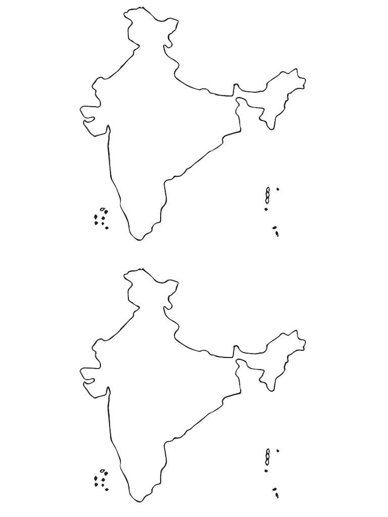 India Map Double | PDF