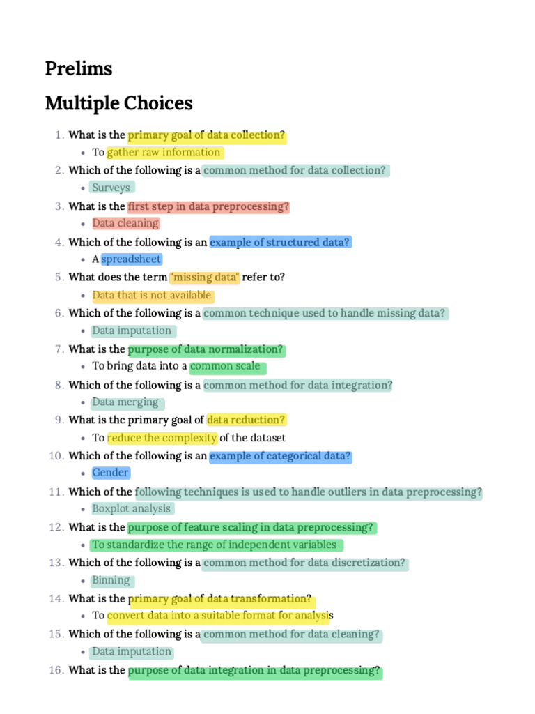 Prelims | PDF | Data | Principal Component Analysis