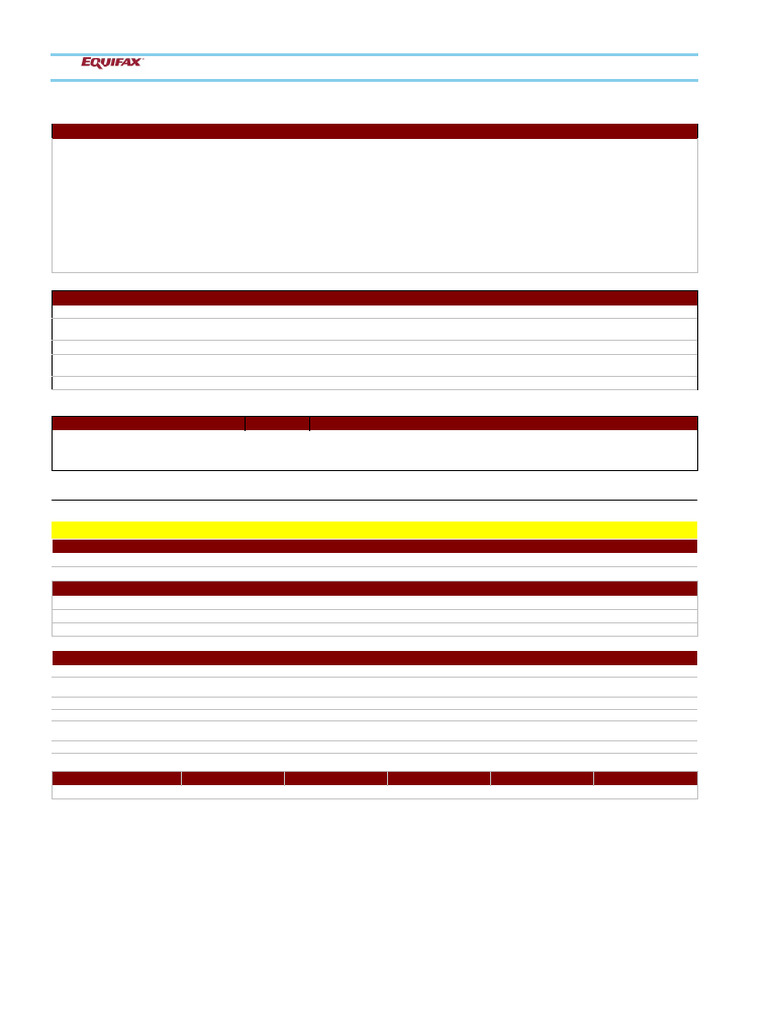 Creditreport 1736607116611 | PDF | Credit | Finance & Money Management