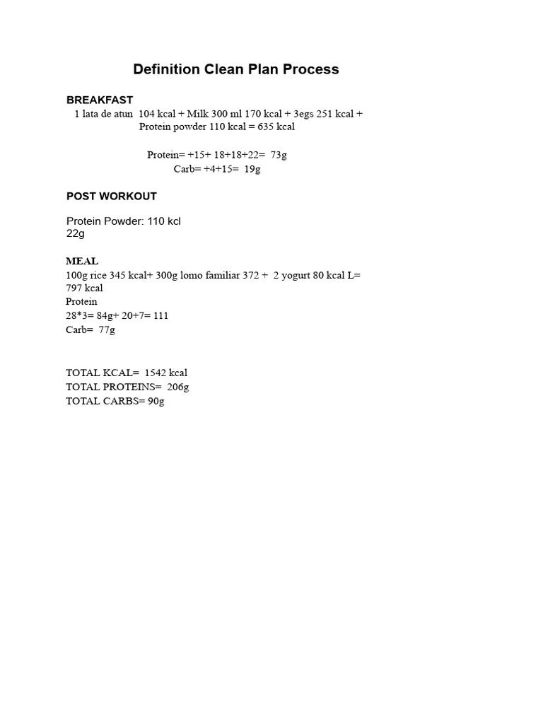 Calorie Deficit | PDF