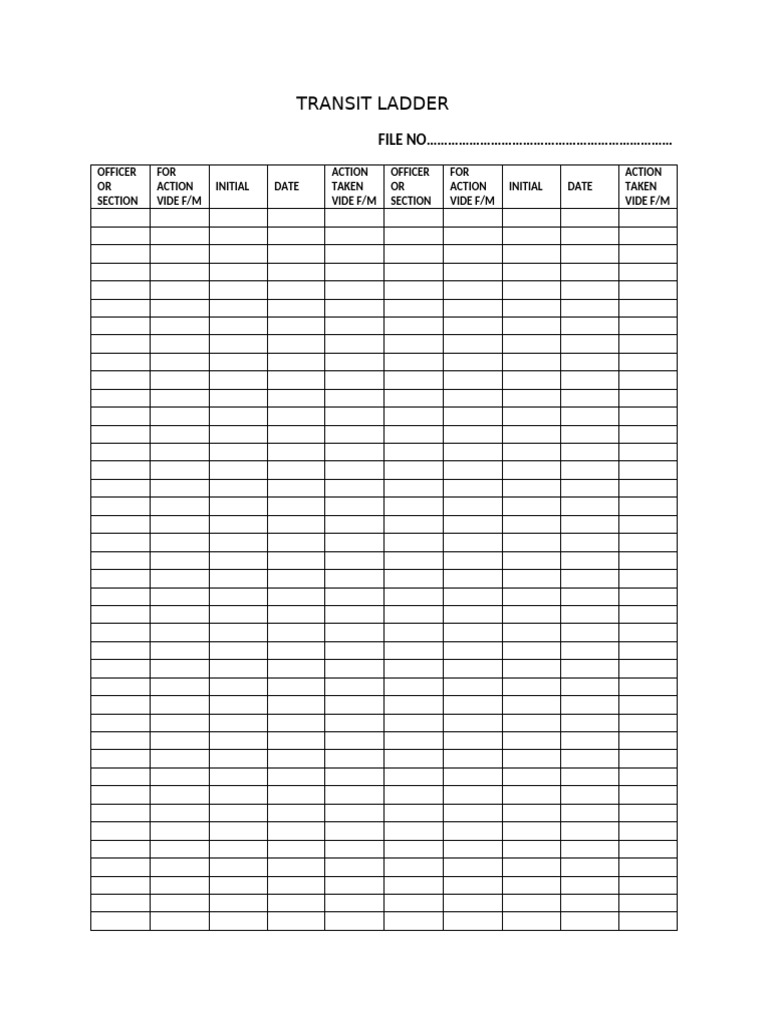 Transit Ladder (2) | PDF