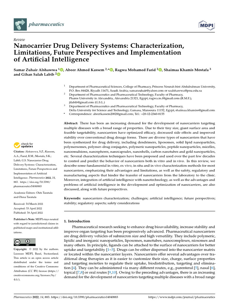 pharmaceutics-14-00883 | PDF | Scanning Electron Microscope | Atomic ...