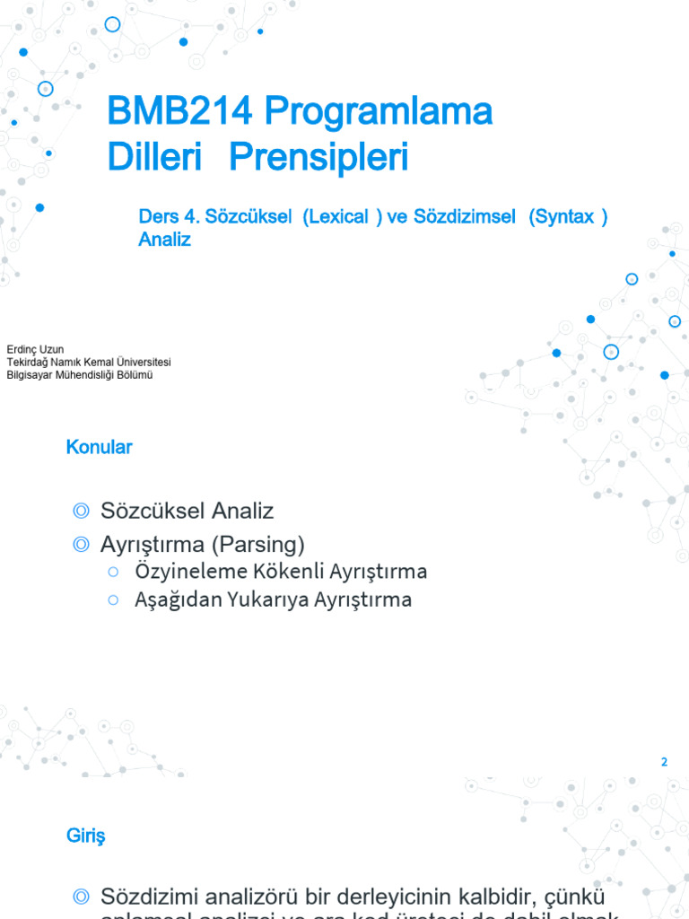 Programlama Dili Kavramları | PDF
