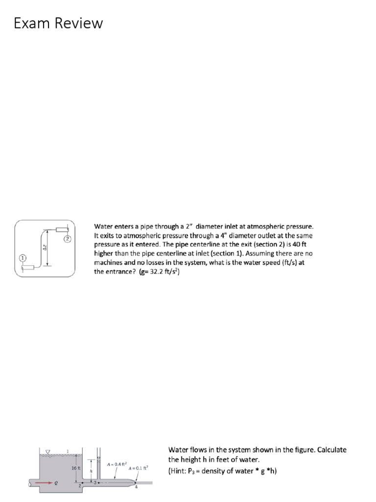 Exam III Review - Fall2024 | PDF