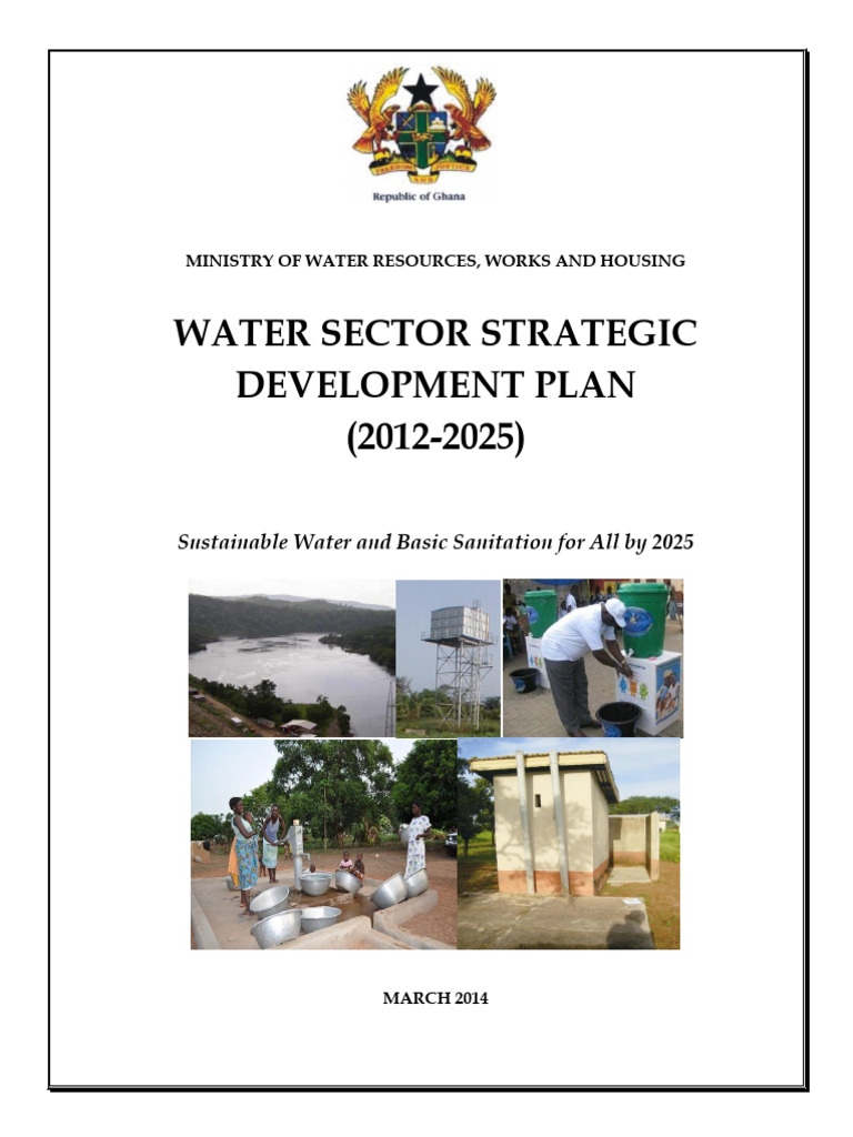 Water Sector Strategic Development Plan | PDF | Wash | Sanitation