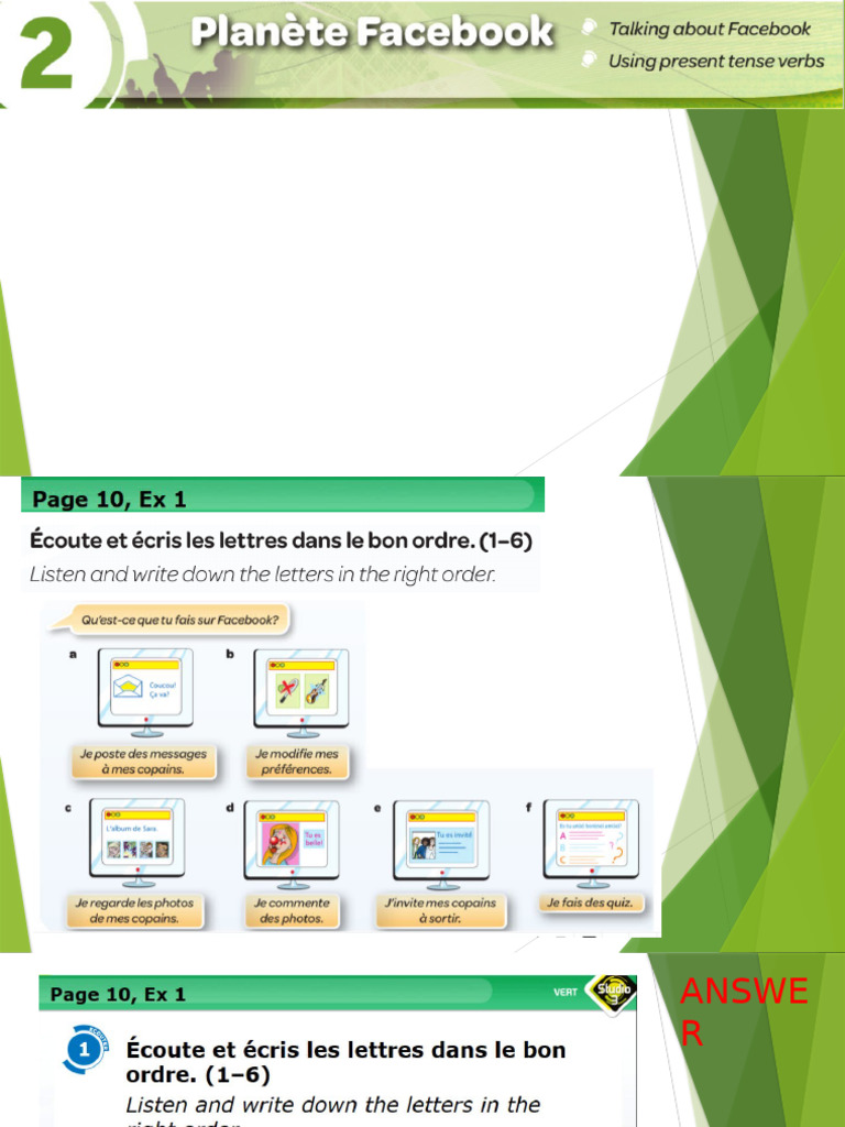 Mod1 Unit2 Gr8 Planete Facebook St2 | PDF
